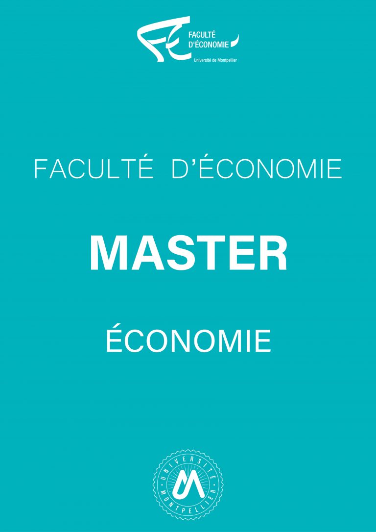Master Économie - Faculté d'économie